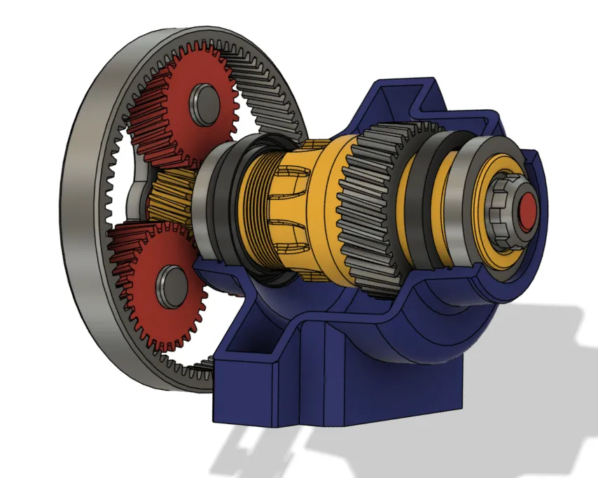 Planetary Gearbox Model by Pulsar Designs MakerWorld: Download Free 3D ...