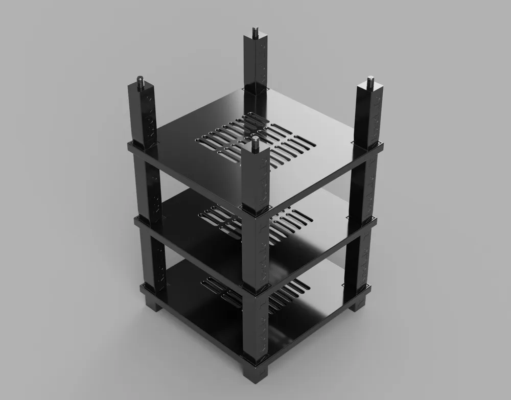 TinyRack - A modular mini server rack - Free 3D Print Model - MakerWorld