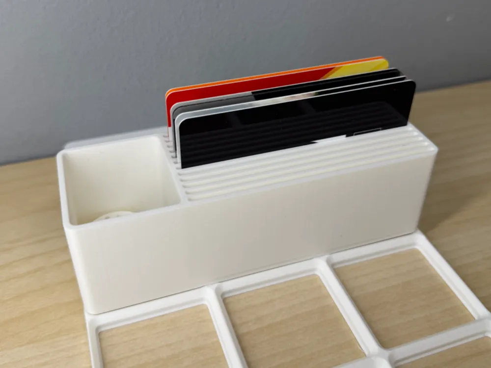 Gridfinity Card Holder by Lukas MakerWorld: Download Free 3D Models