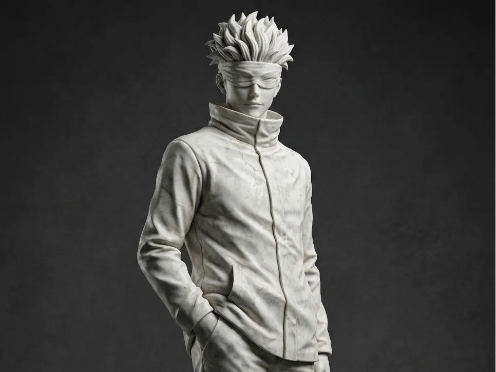 Gojo Satoru - Jujutsu Kaisen – Kostenloses 3D-Druckmodell – MakerWorld