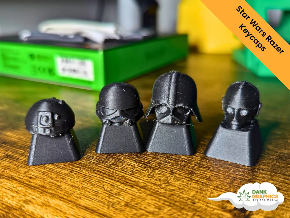 Razer Keycaps - Star Wars Edition by DankGraphics - Free 3D Print Model ...