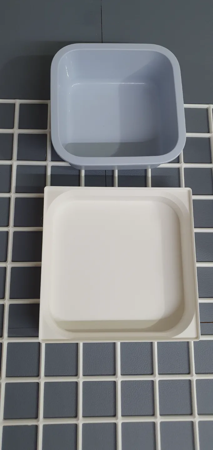 Gridfinity for square IKEA 365 containers by Schmidsfeld - MakerWorld