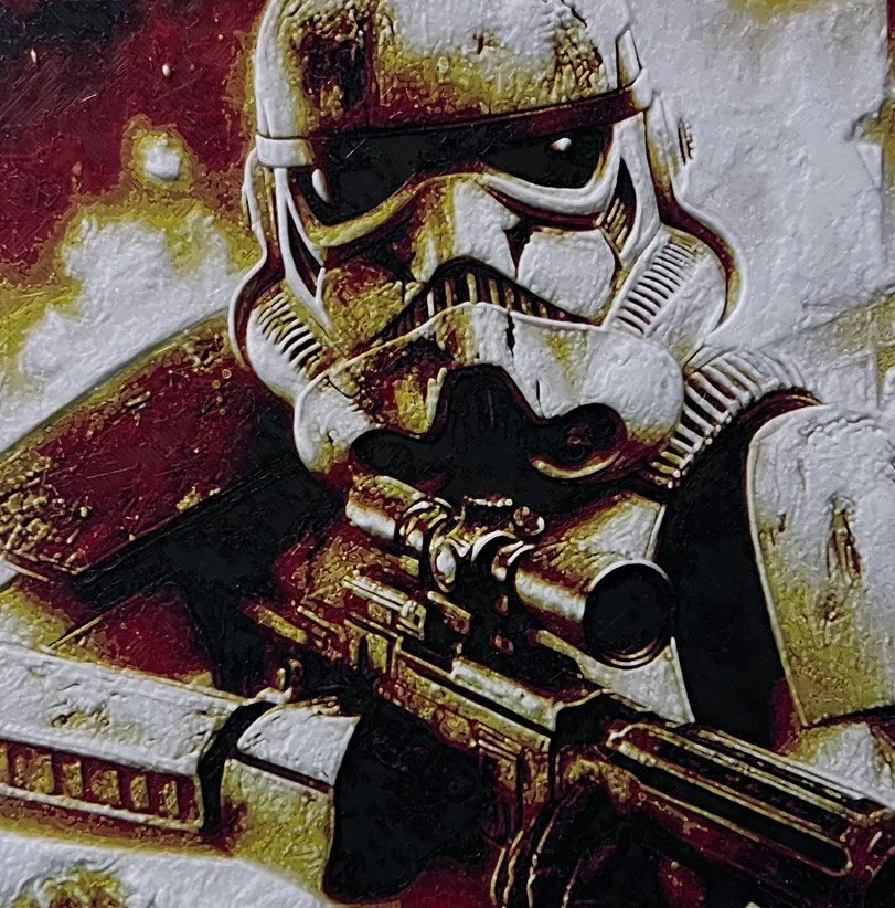 Stormtrooper fire (star wars) hueforge 200x200 by Mysstra hueforge ...