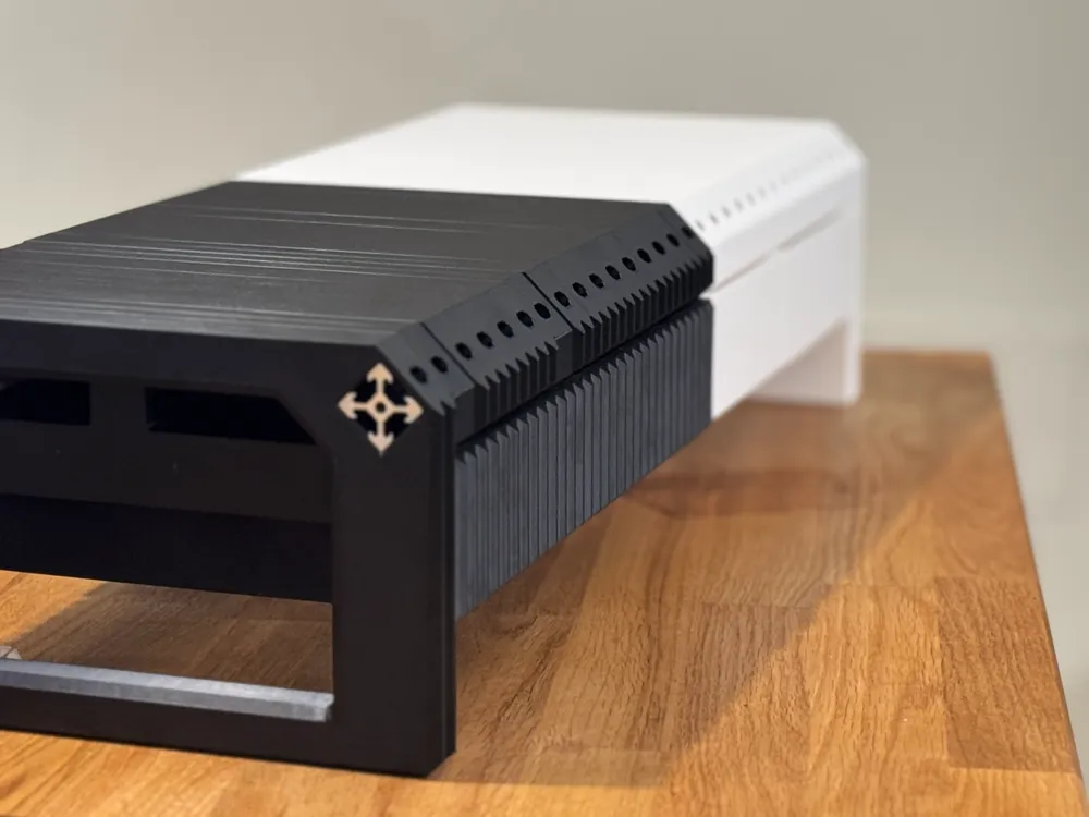 Infinity Monitor Riser | Fully Center-Suspended by Apumia MakerWorld ...