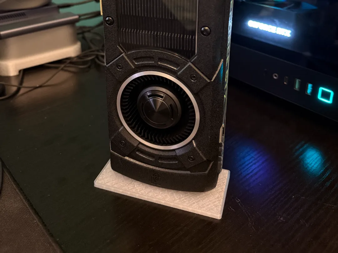 GPU Display Stand by NUKE_Capt MakerWorld: Download Free 3D Models