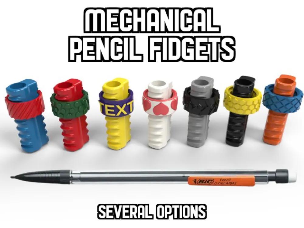Mechanical Pencil Fidget - Free 3D Print Model - MakerWorld