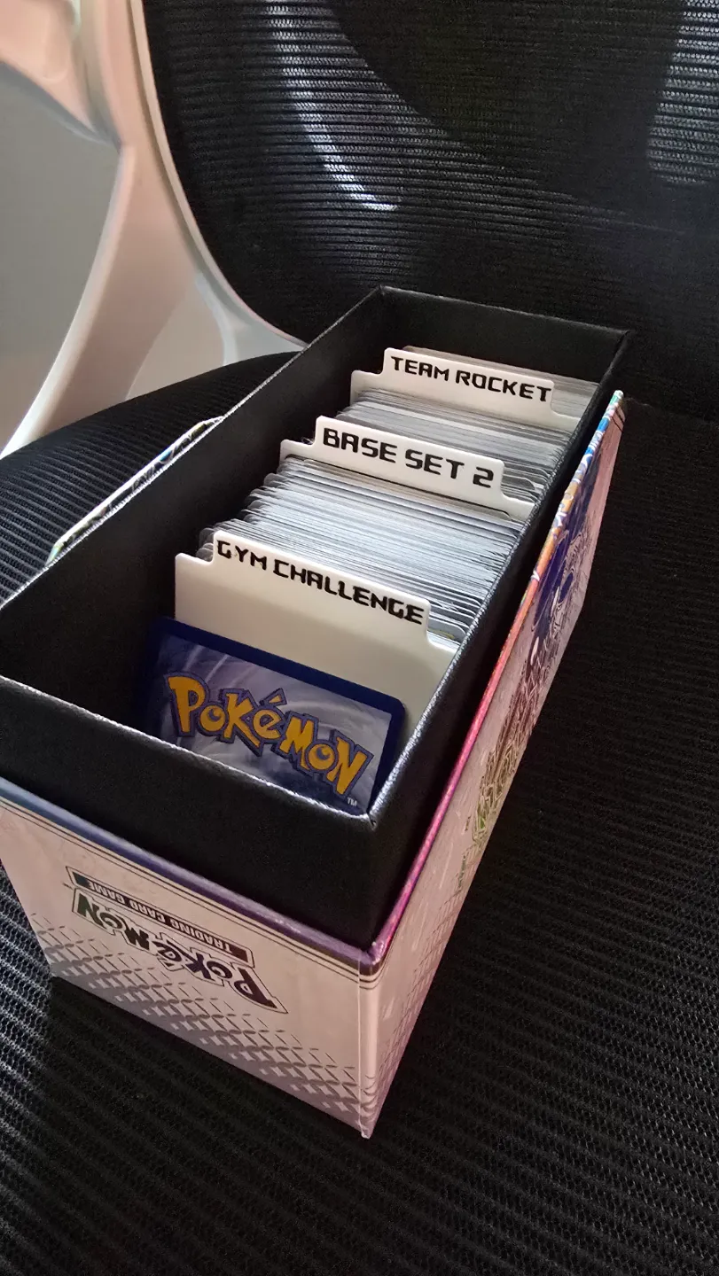 Pokemon TCG Dividers - Original Series - Free 3D Print Model - MakerWorld