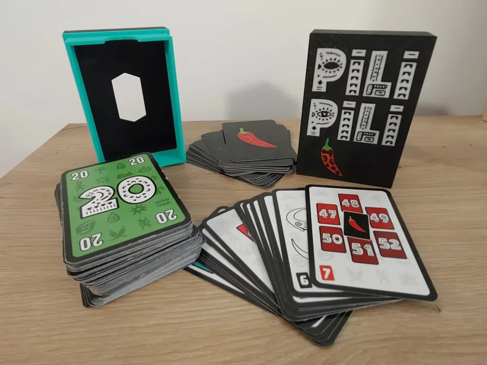 PILI PILI card game box - Free 3D Print Model - MakerWorld