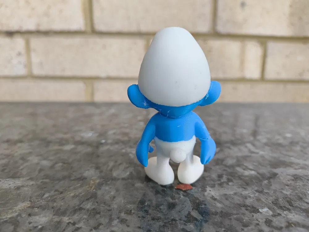 Smurf - 4 color AMS - Free 3D Print Model - MakerWorld