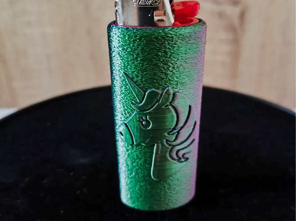 Unicorn Lighter Case for Bic Lighters - Free 3D Print Model - MakerWorld