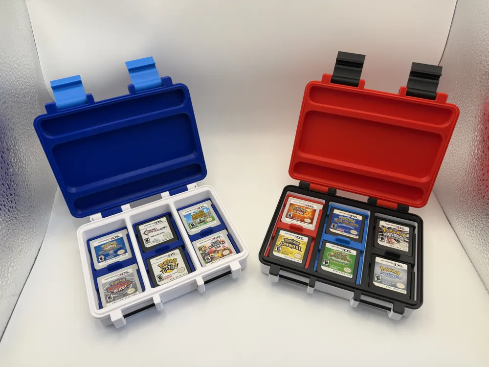 Nintendo 3DS & DS Game Cartridge Case (18 Games) - Free 3D Print Model ...