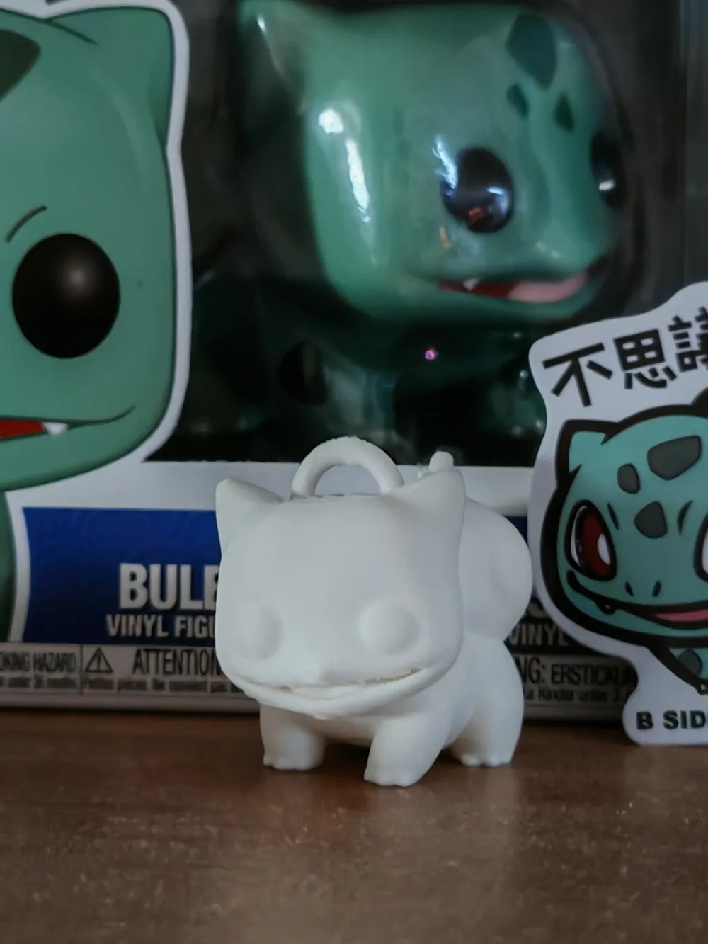 Bulbasaur Funko Pop - Pokemon Keychain Remixed by billy_1411 - MakerWorld