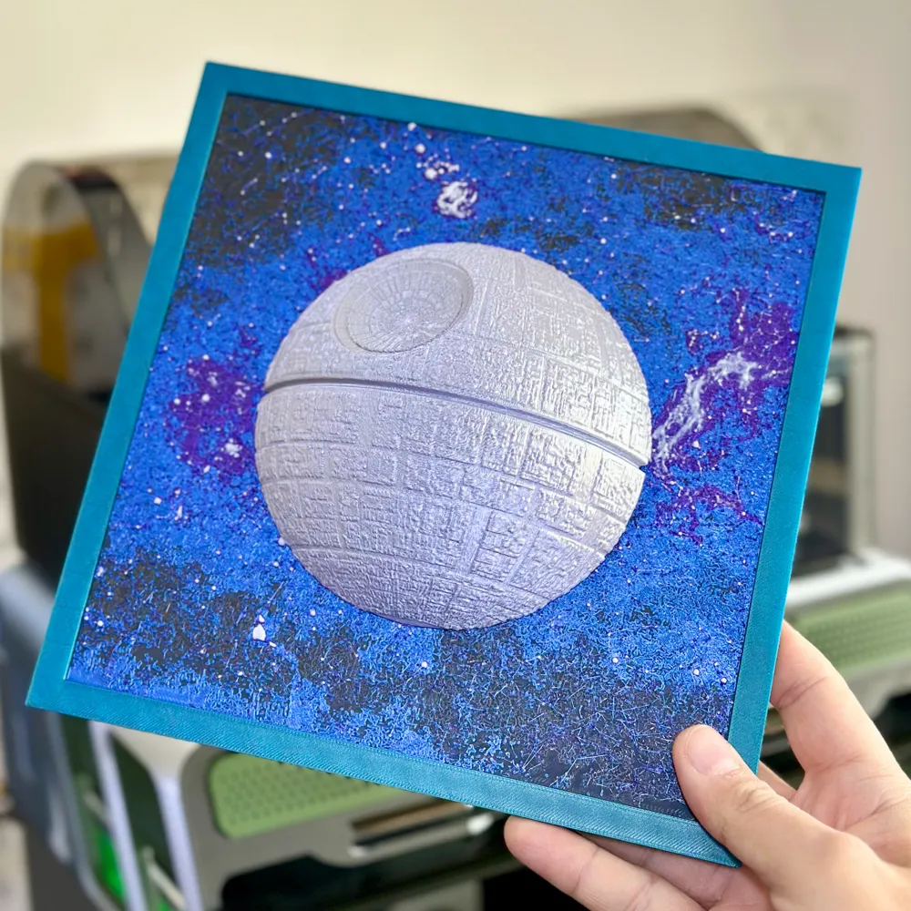 Frame DeathStar by CrazyFilamentMakerWorld: Download Free 3D Models