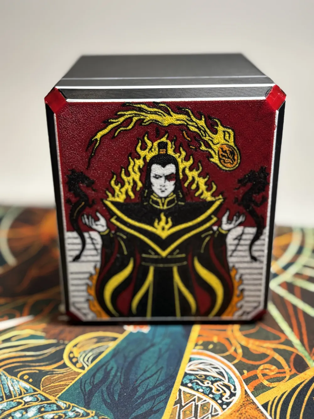 MTG Command Station Custom Art Box: Firelord Zuko - Free 3D Print Model ...