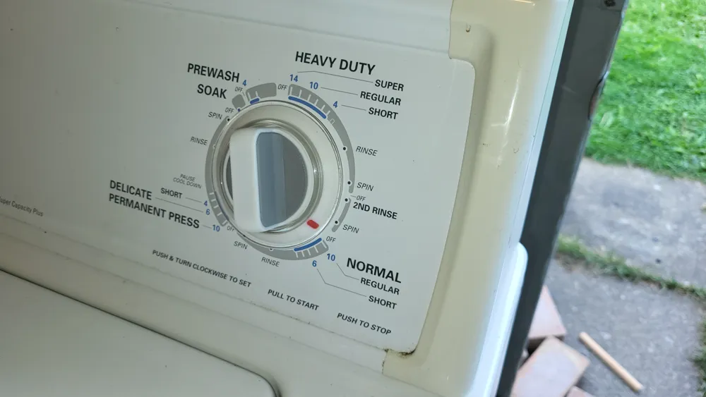 Kenmore Washing Machine knob replacement by JP Woodcraft - MakerWorld