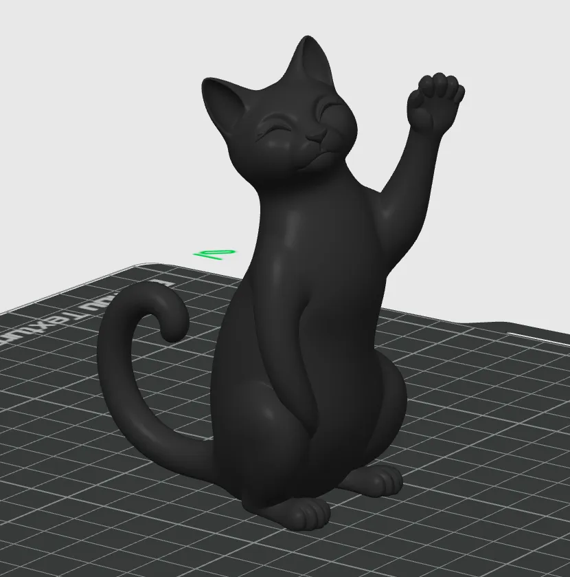 Cute Cat - Free 3D Print Model - MakerWorld