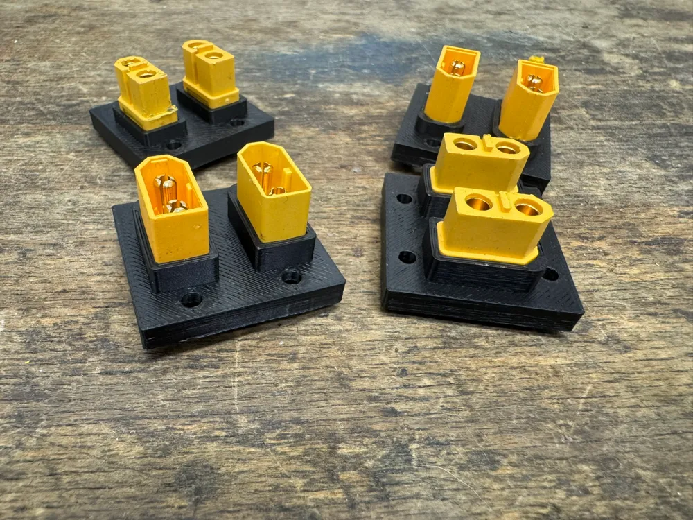 Connector XT60E-F / XT60E-M - XT60 female / male by Cerwajz - MakerWorld
