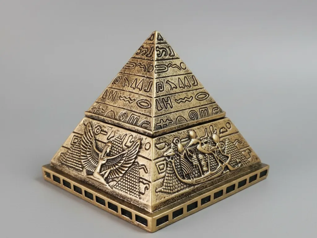 Detailed Ancient Egyptian Pyramid - Free 3D Print Model - MakerWorld