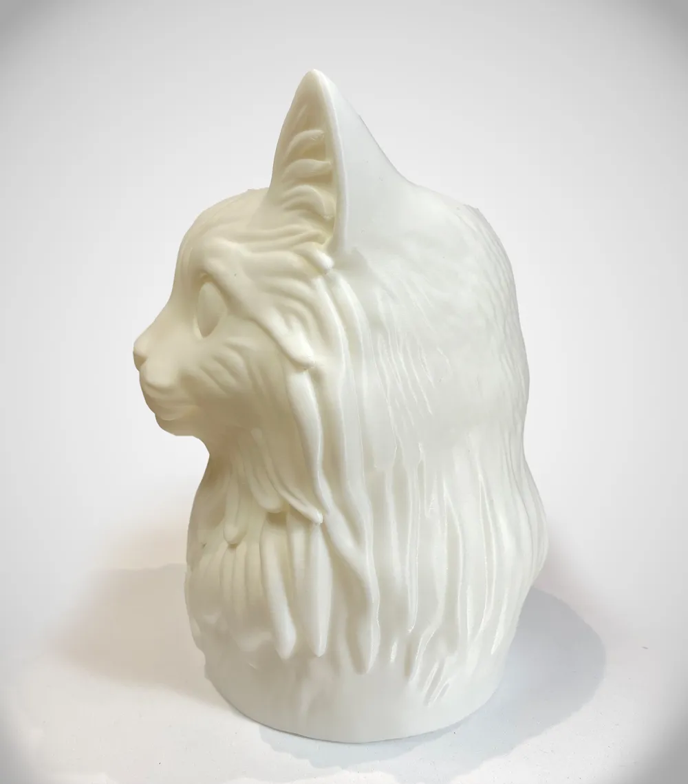 Ragdoll Cat Pencil Holder / Fluffy Desk Container - Free 3D Print Model ...
