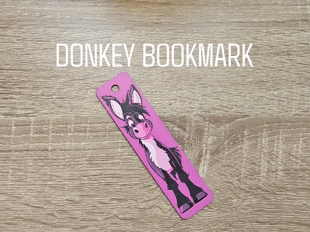 Bookmark - Donkey HUEFORGE by CoNcLuZiOn - MakerWorld