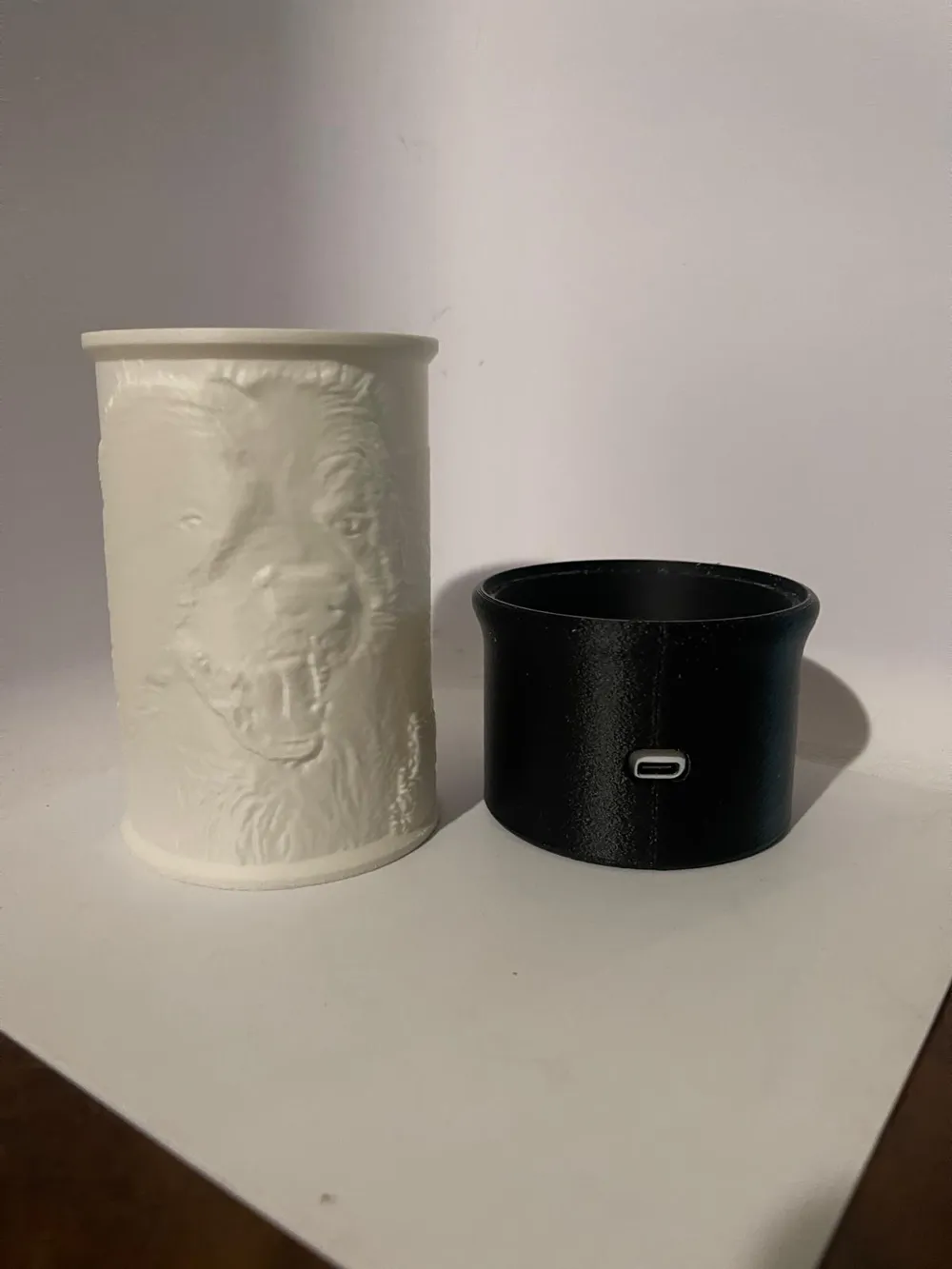 Round base for RGB LED 70mm lithophane - Free 3D Print Model - MakerWorld