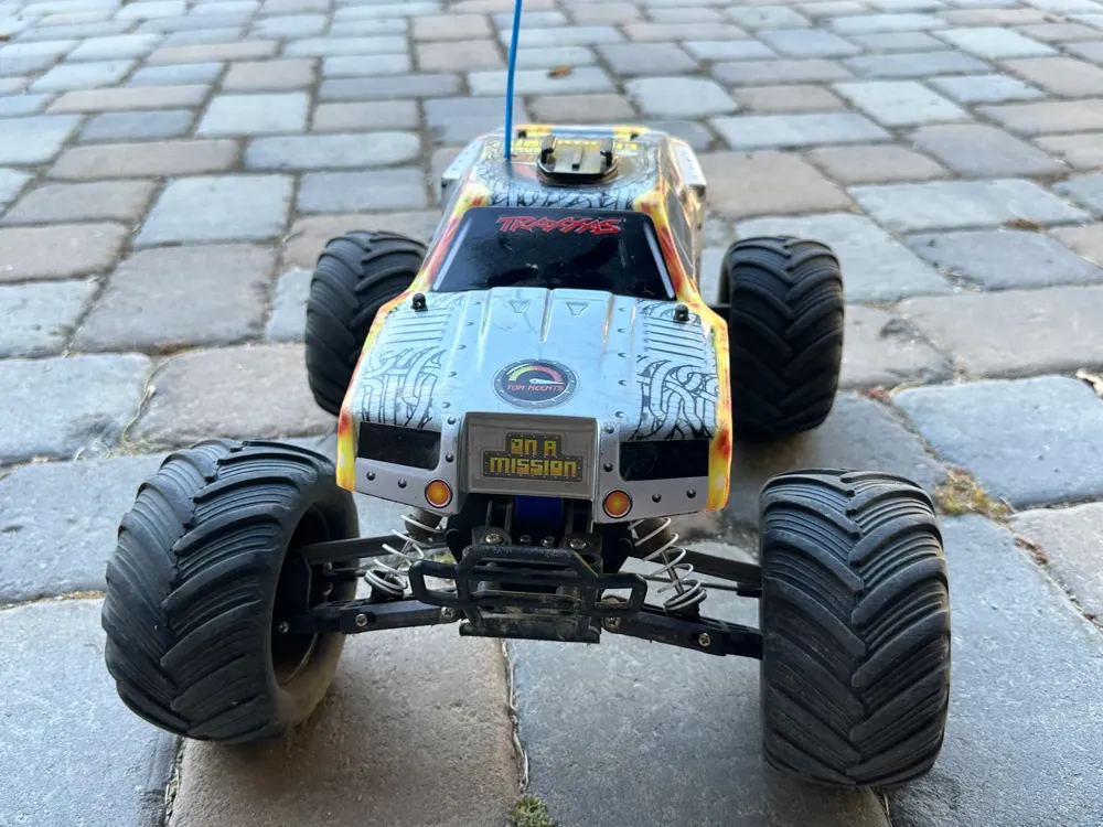 Rear Chassis Support for Traxxas RC Car Remixed by Zane a person ...