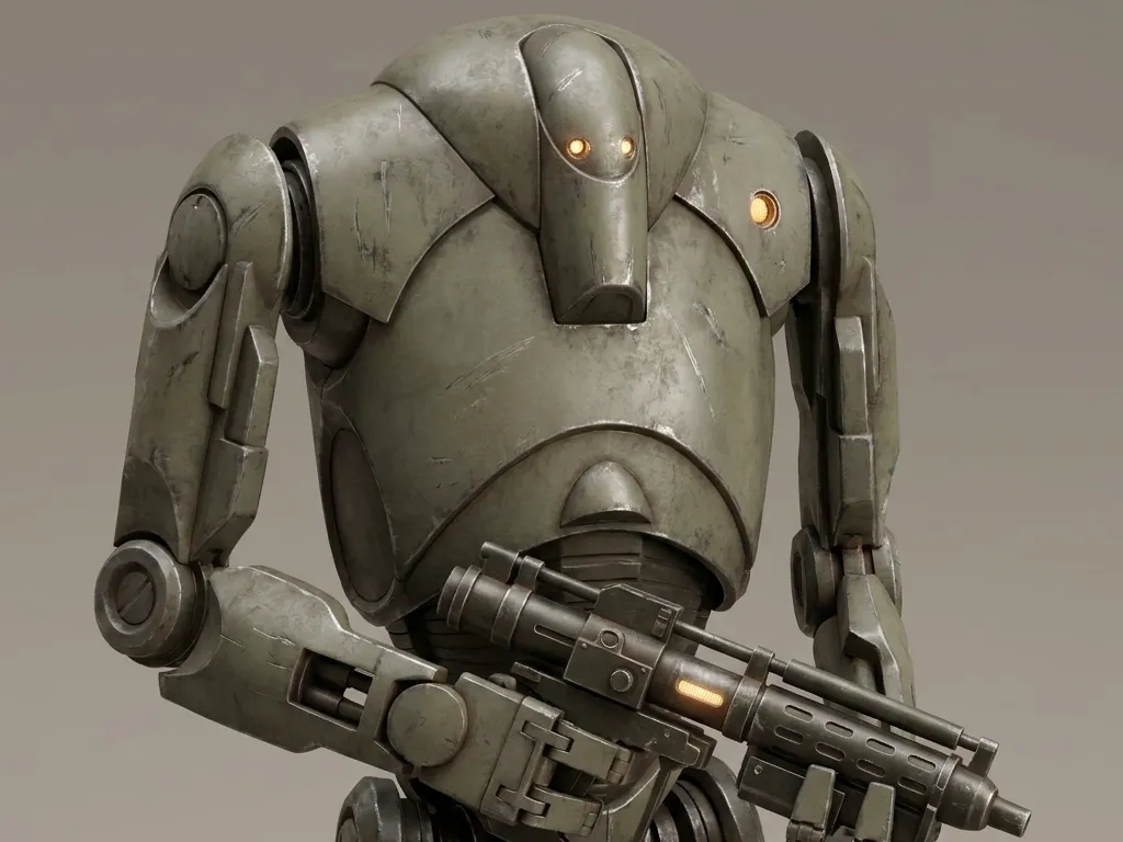 Super Battle Droid B2 Star Wars - Free 3D Print Model - MakerWorld