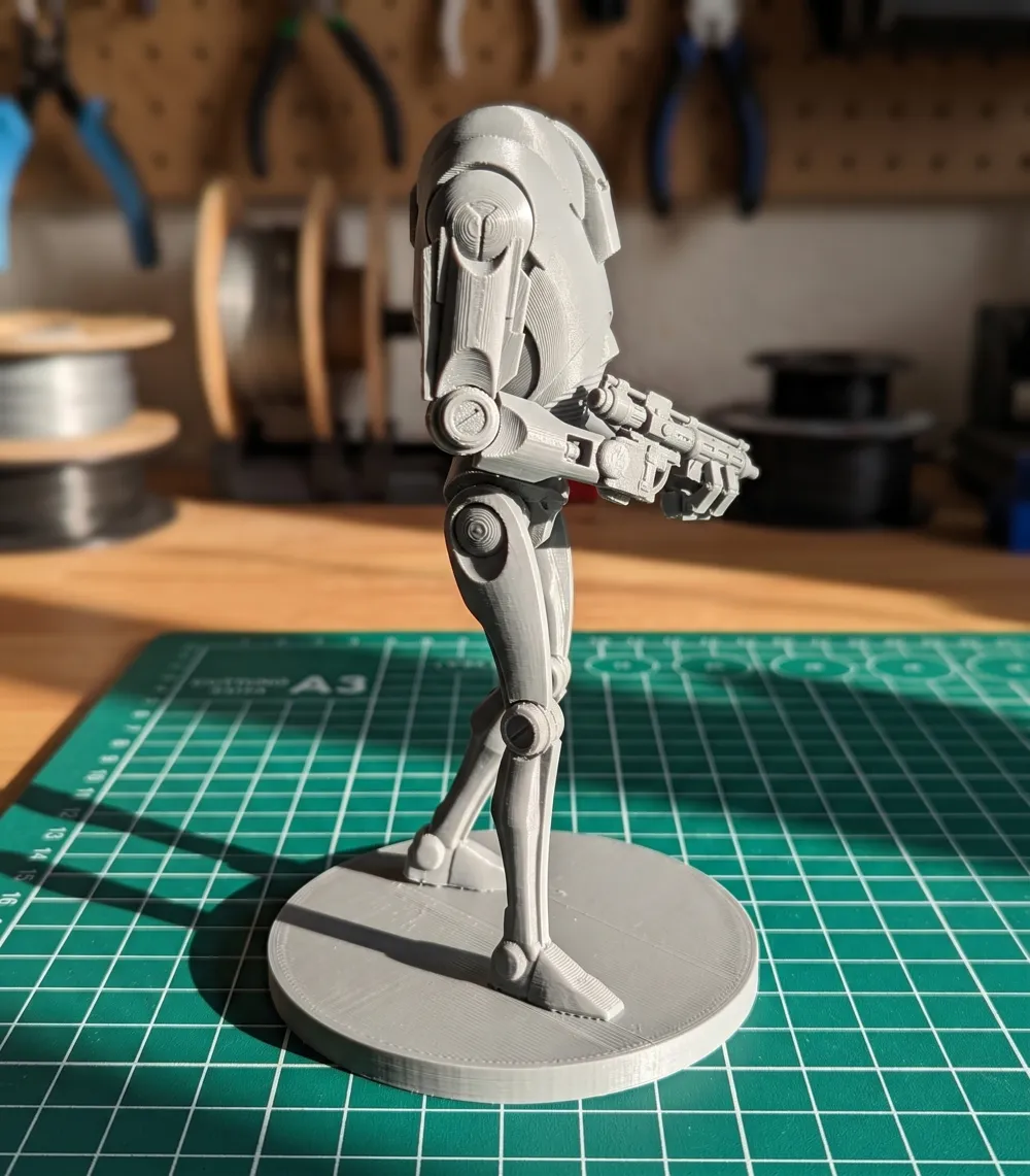 Super Battle Droid B2 Star Wars - Free 3D Print Model - MakerWorld