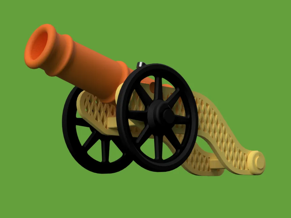 working cannon by SaVo3D - MakerWorld