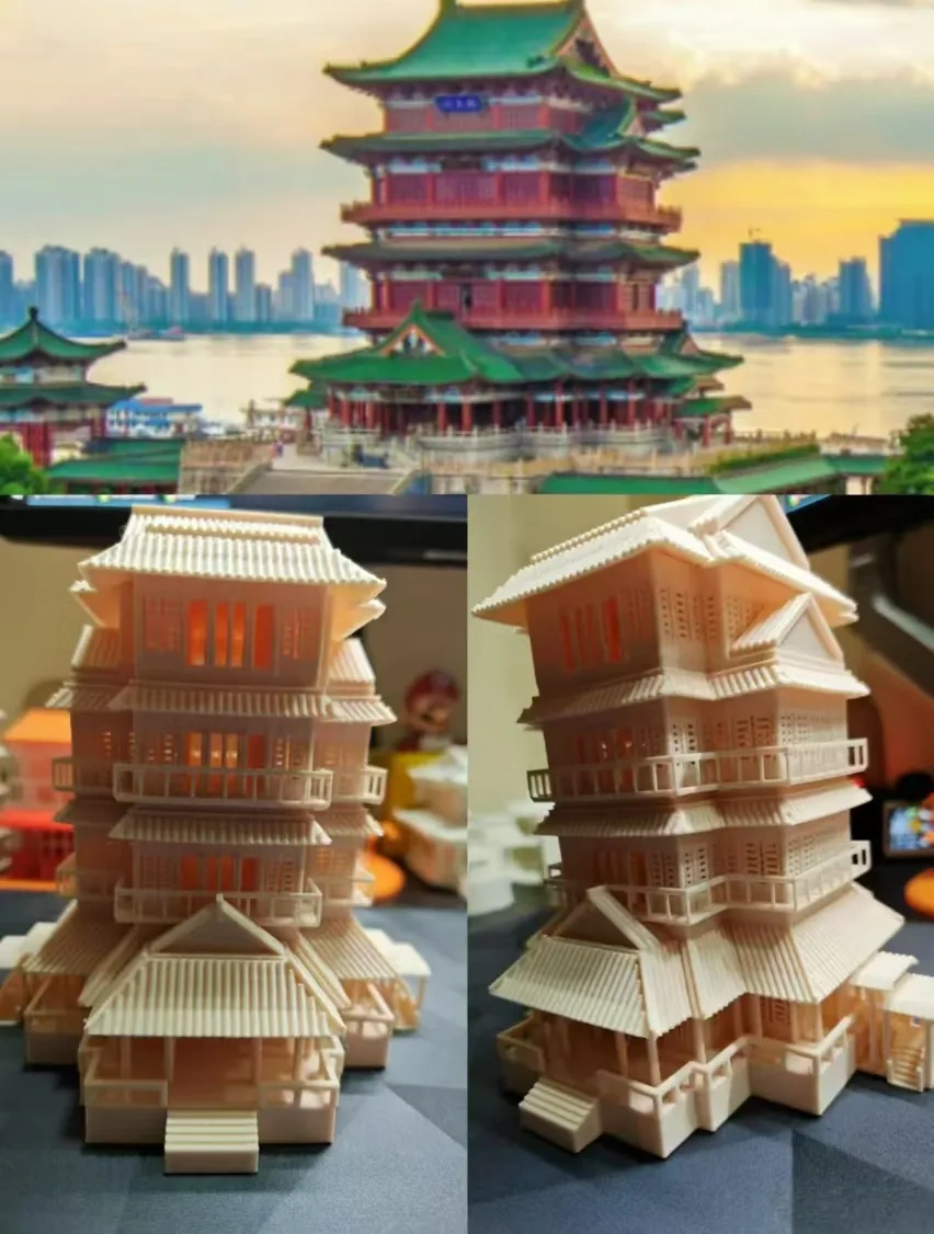 Tengwang Pavilion (Miniature Model) by user_1760951537 - MakerWorld