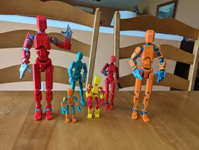 MINI Mini 13 Action Figure 75% Original Remixed by scottgMakerWorld ...