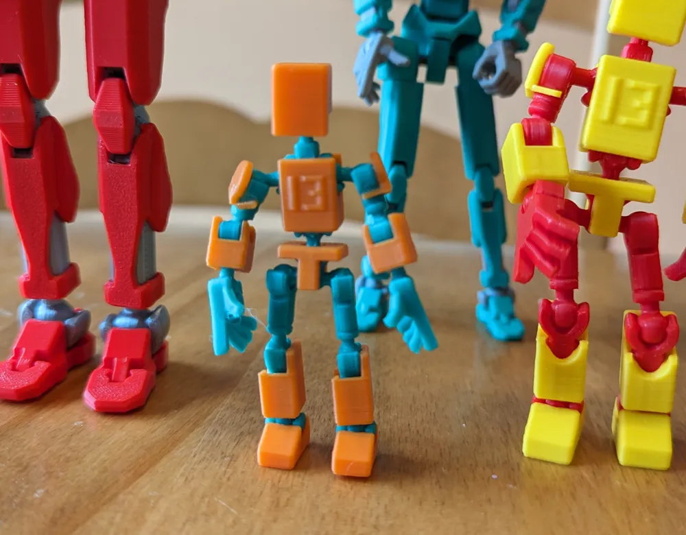 MINI Mini 13 Action Figure 75% Original Remixed by scottg - MakerWorld