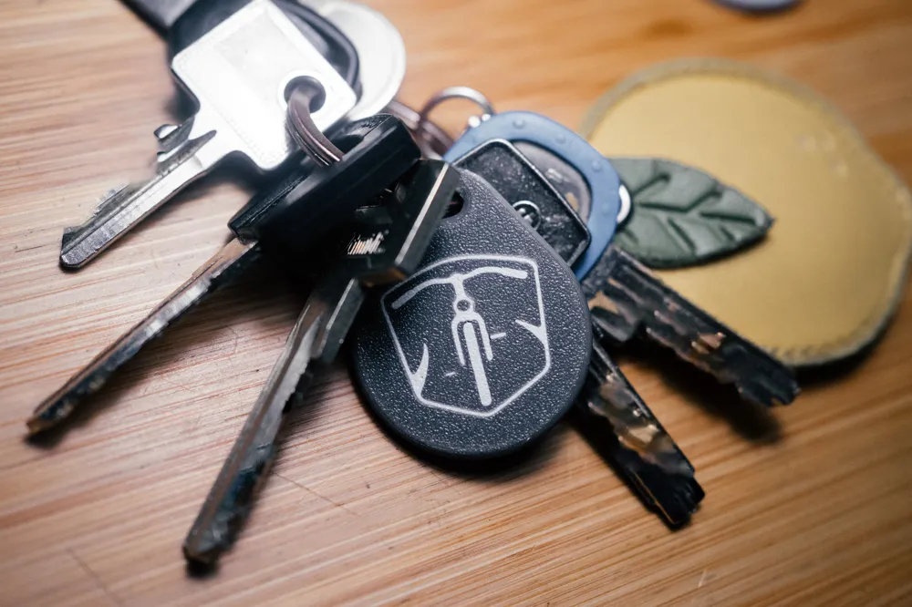 Customizable NFC Tag Keychain (Text + Logo) Remixed by vincent ...