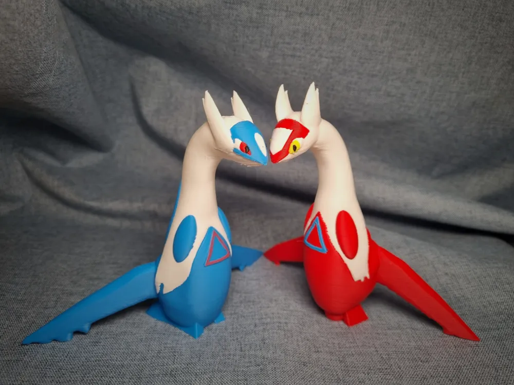 Latios et Latias Pokémon par Big Simi - MakerWorld