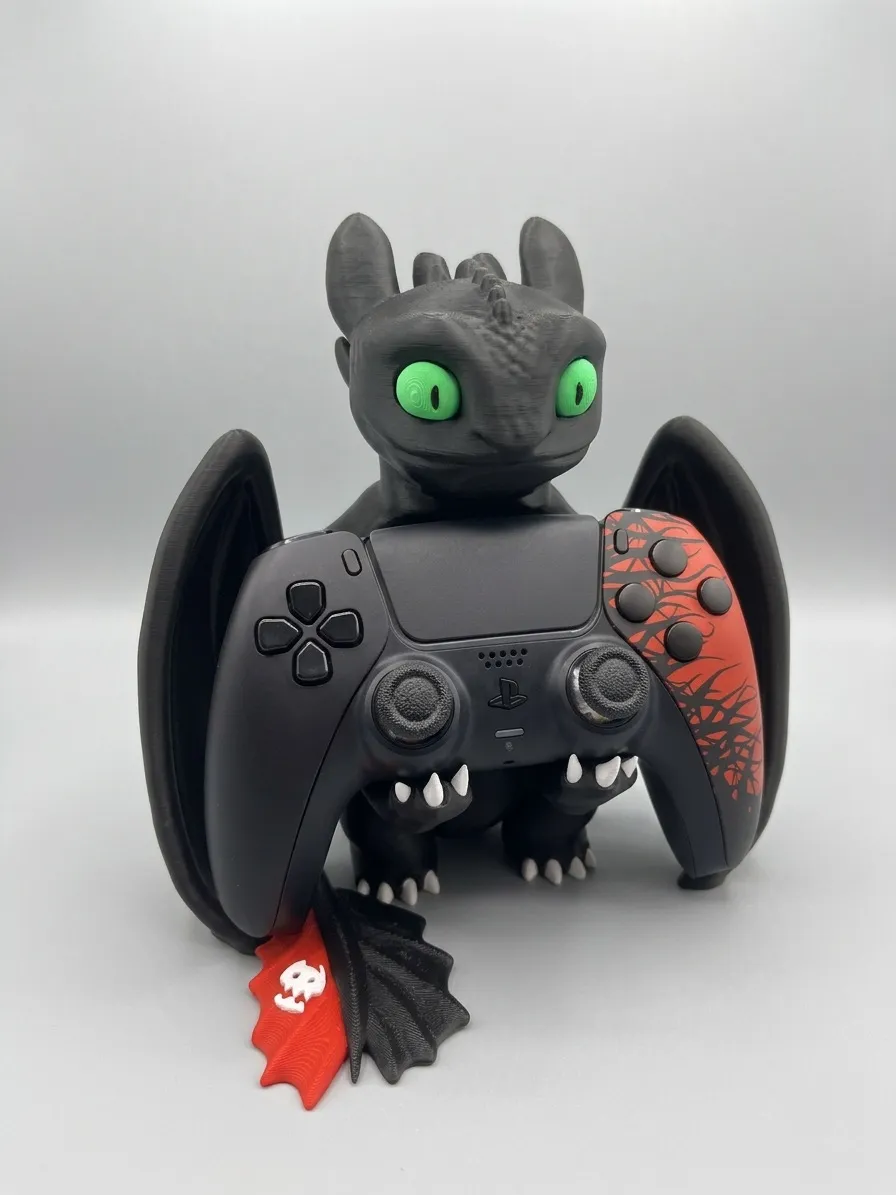 Night Fury Ps5 Controller / Handy / Vape Ständer – Kostenloses 3D ...