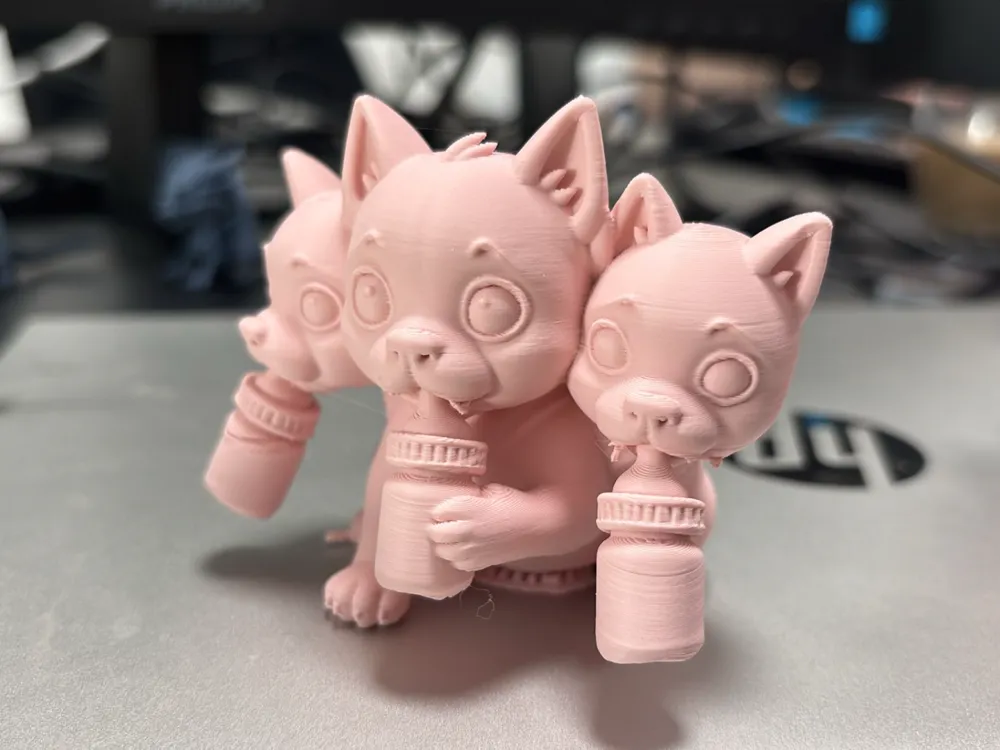 Baby cerberus Chibi by orenlibane MakerWorld: Download Free 3D Models