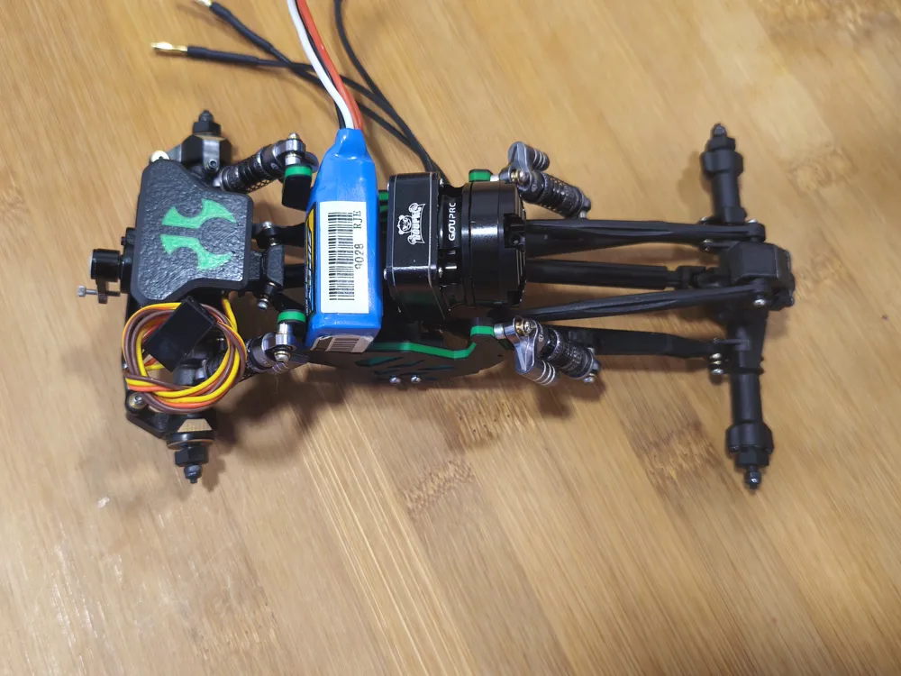 SCX24 Axial chassis Scarab - Free 3D Print Model - MakerWorld