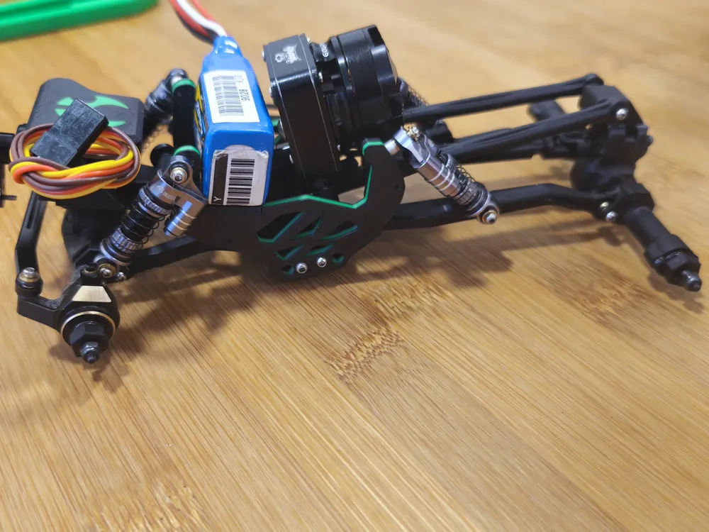 SCX24 Axial chassis Scarab - Free 3D Print Model - MakerWorld