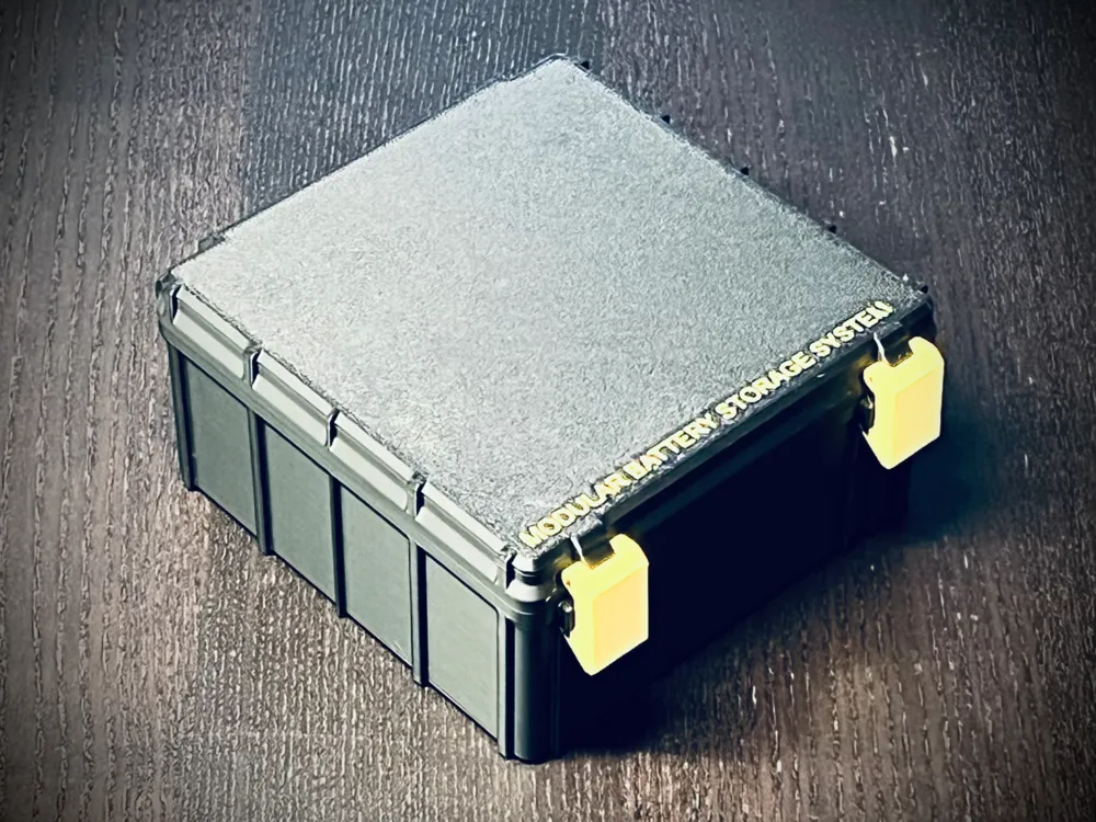 Mini Modular Battery Storage System - Free 3D Print Model - MakerWorld