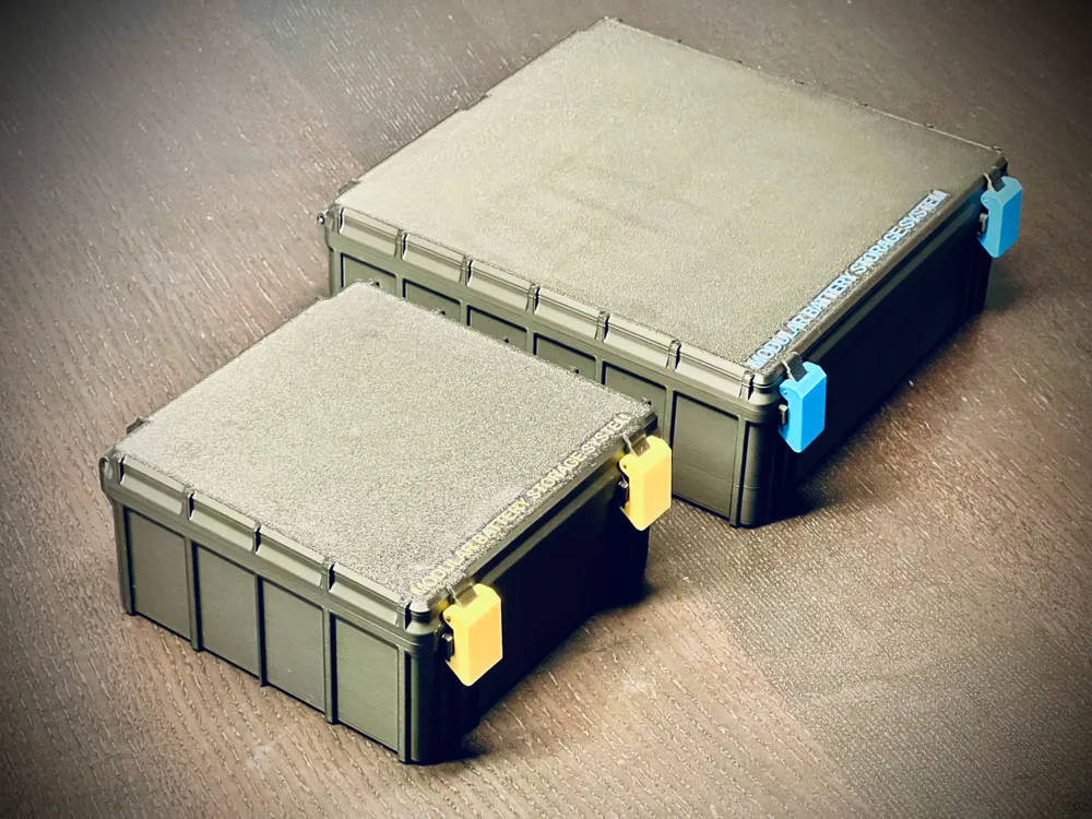 Mini Modular Battery Storage System Remixed By Chunkahoy Makerworld Download Free 3d Models