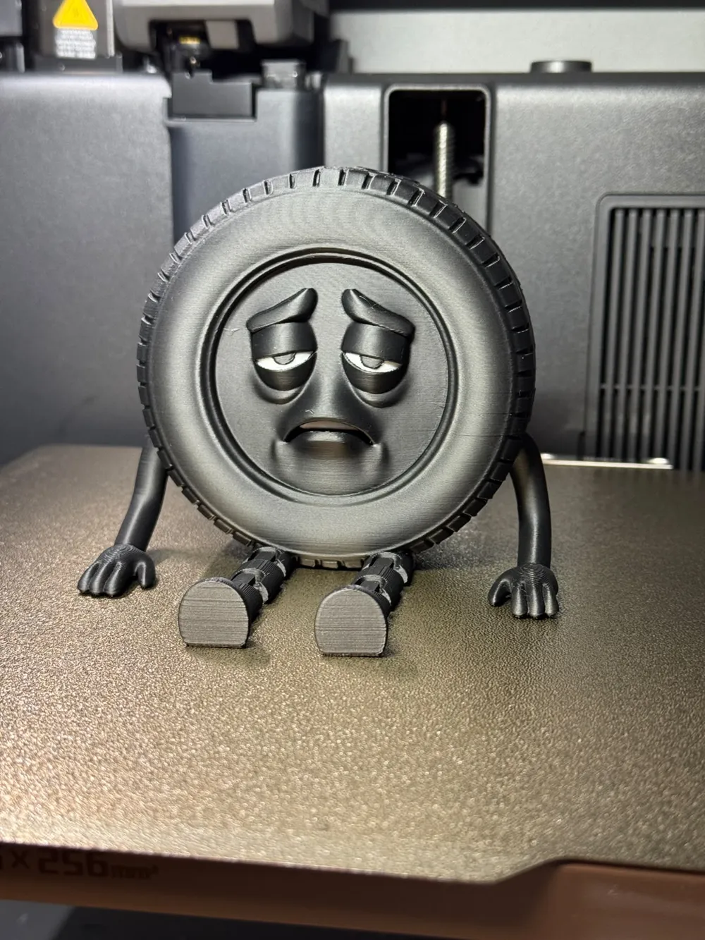 Tire-d | Completely Exhausted Shelf Sitter - Free 3D Print Model ...