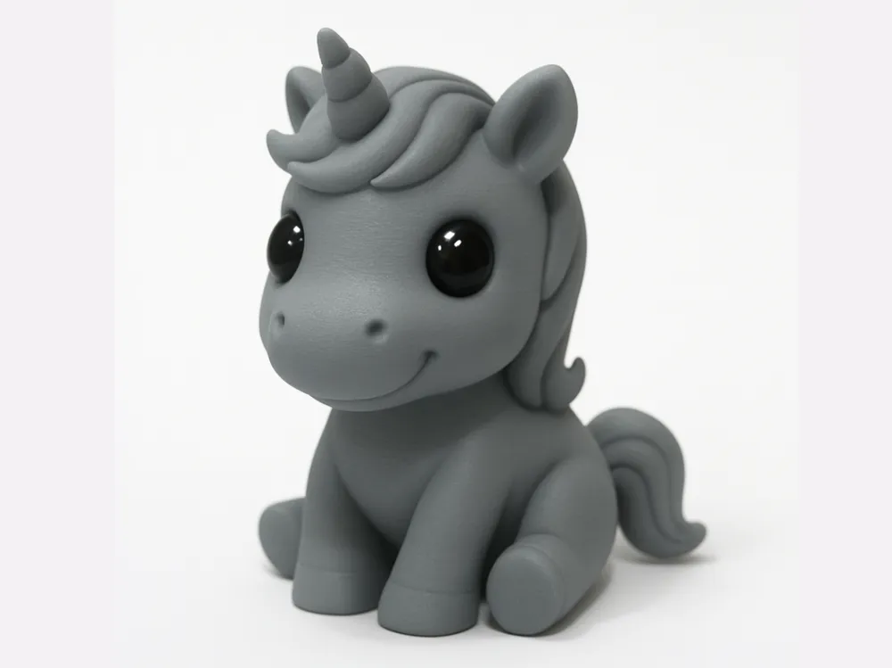 Cute Unicorn - Free 3D Print Model - MakerWorld