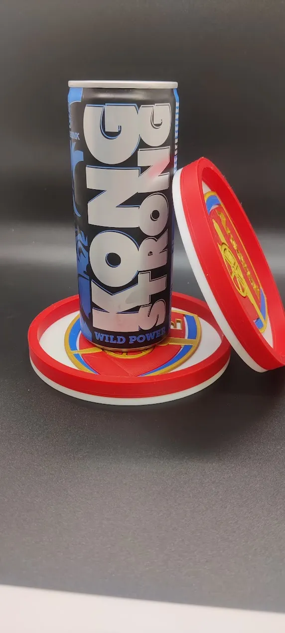 FC Arsenal Coaster by ruBBeLdieKaTz - MakerWorld