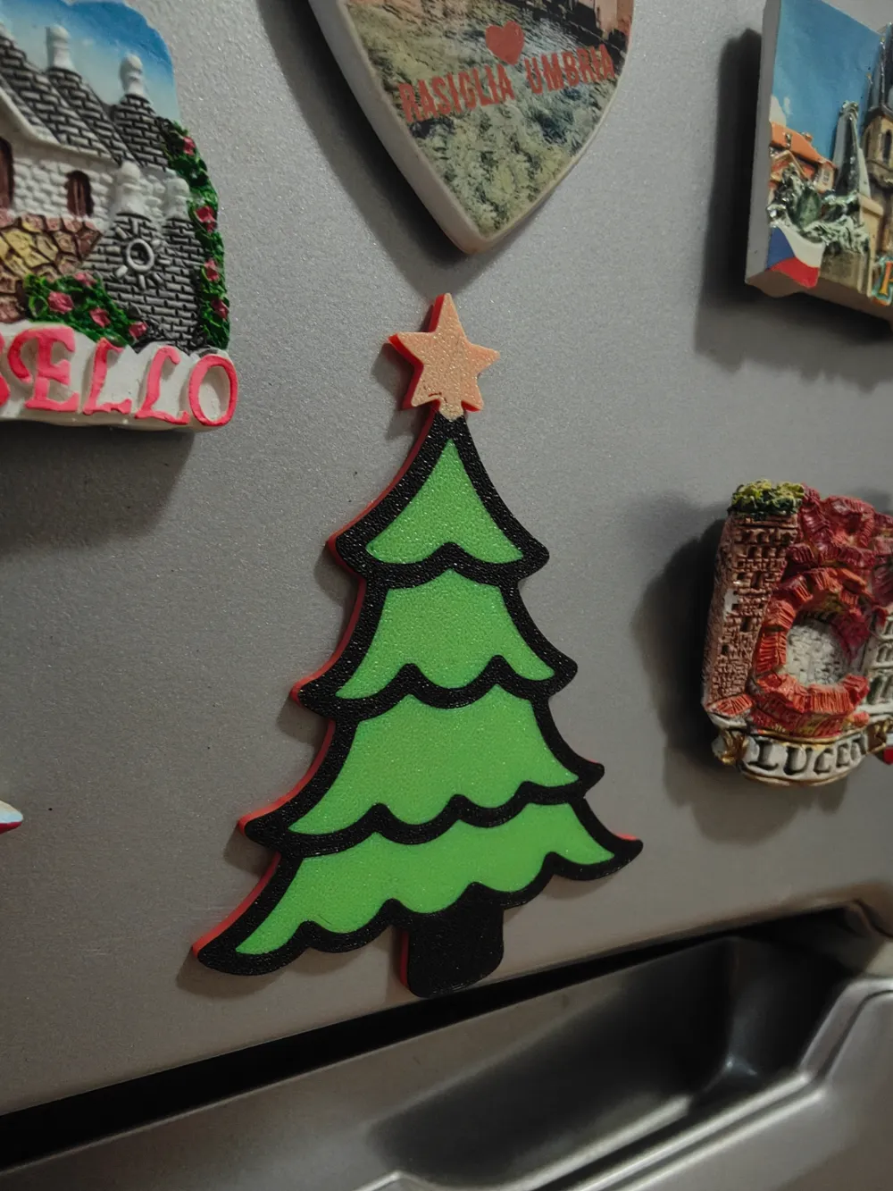 Christmas Tree Fridge Magnet by Forest87 - MakerWorld