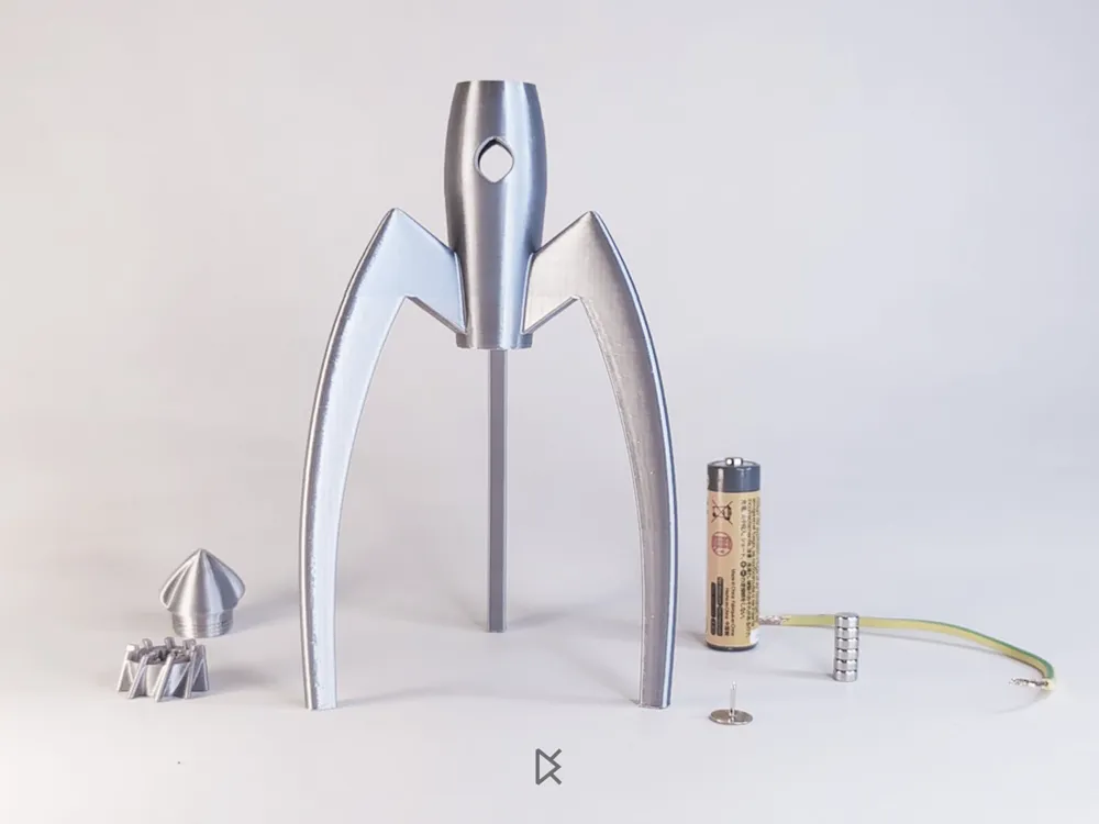 Electromagnetic Spaceship by Alchemic Matter - MakerWorld