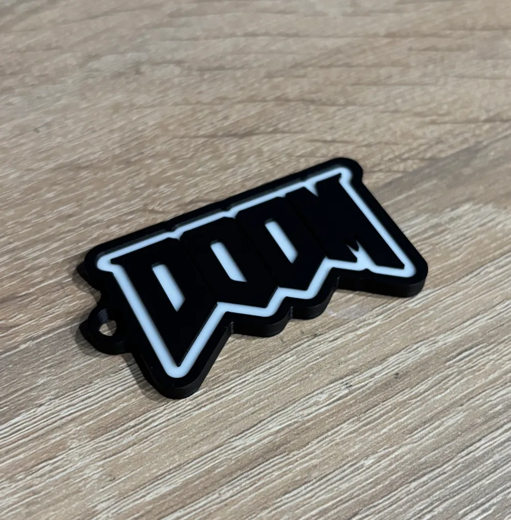 DOOM Keychain by Vismond - MakerWorld