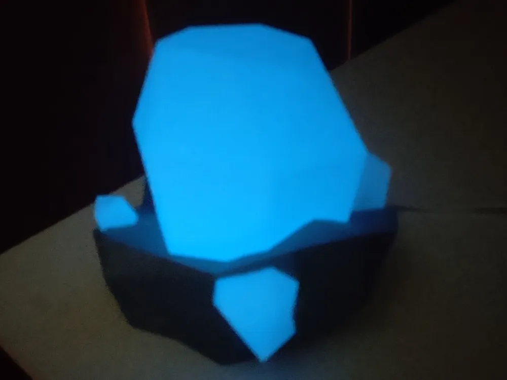 Luminous Stone Lamp (from The Legend of Zelda) by CarlThePumpkinMan ...