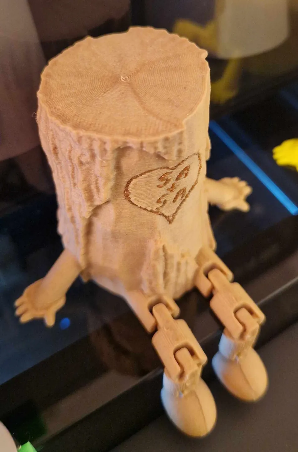 Tree of Love - Personalised - Articulated Flexi by SA3D Designs MakerWorld: Download Free 3D Models