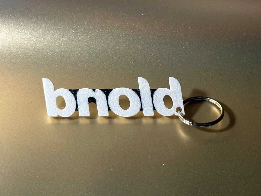 Frank Ocean Blonde Keychain by kawiprints - MakerWorld