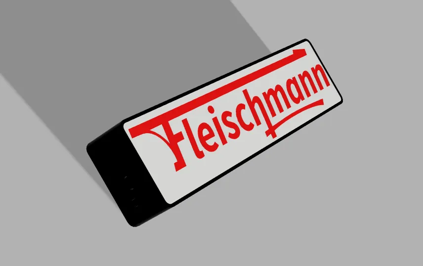 FLEISCHMANN Logo Lightbox by KF Designs - MakerWorld